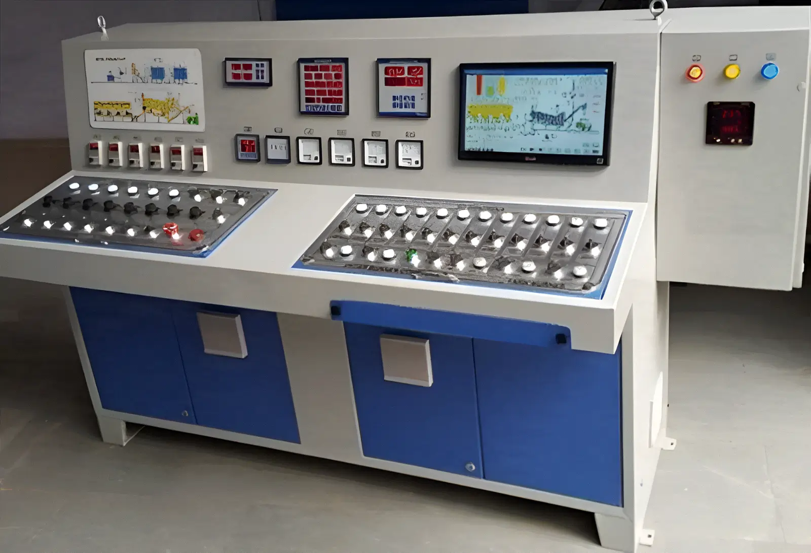 Drum Mix Electric Plant Control Panel - Sai System and Control