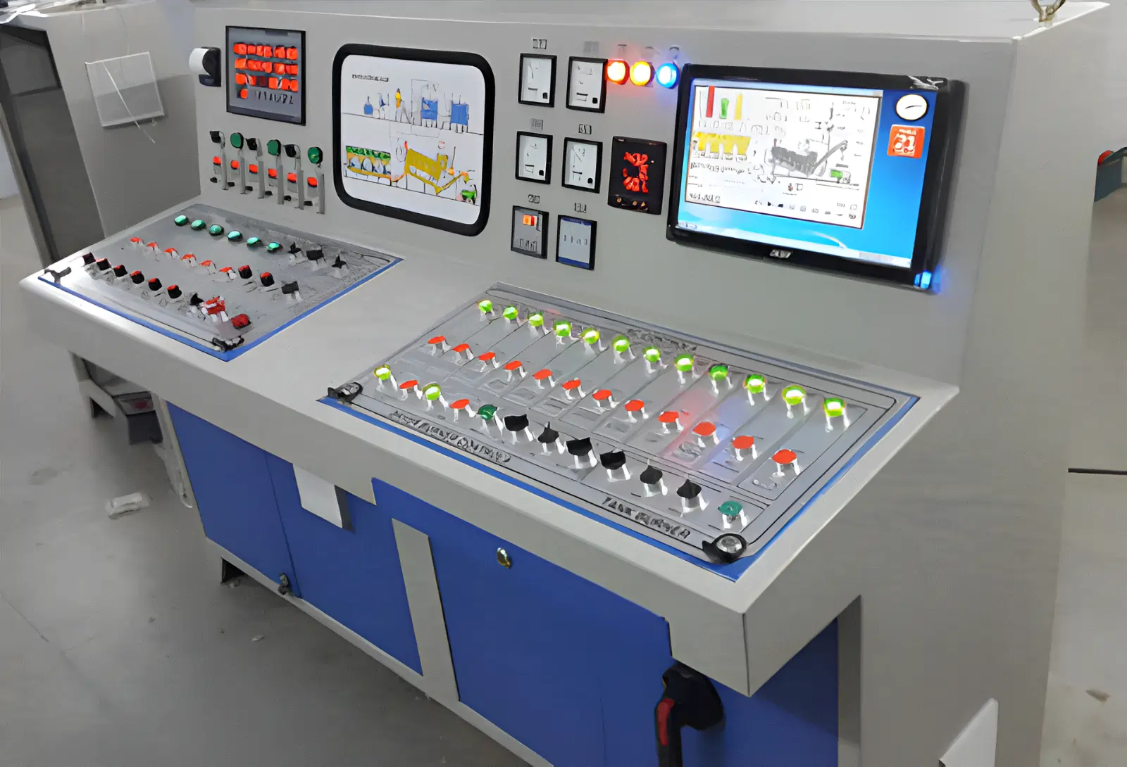 Drum Mix Plant Control Panel - Sai System and Control